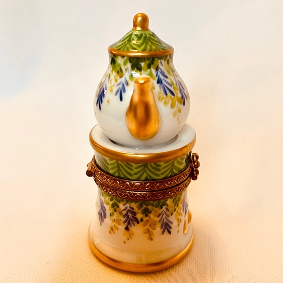 Limoges | Accents | Limoges Tea Pot On Stand | Poshmark